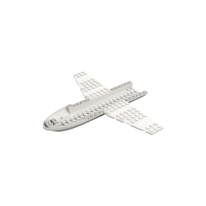 LEGO White Airplane Body 26 x 24 x 1.7 Bottom (67138) | Brick Owl ...