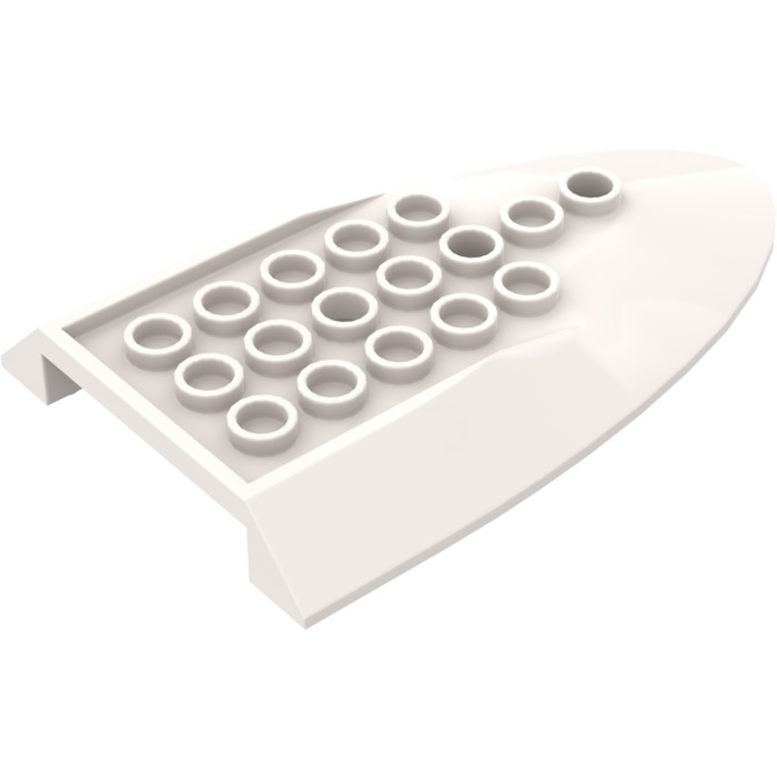 LEGO White Airplane Bottom 6 x 10 x 1 (87611) | Brick Owl