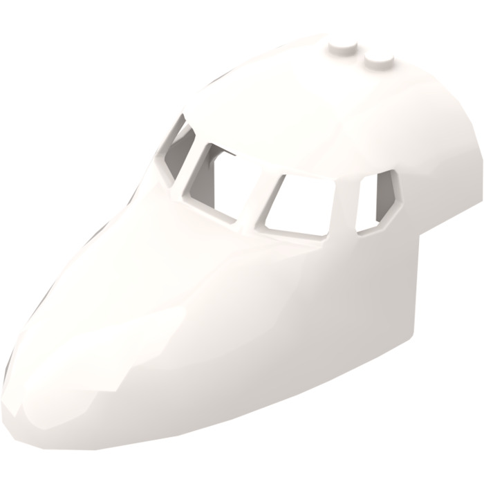 LEGO White Airplane Cockpit 6 x 10 x 4 (18907) | Brick Owl - LEGO ...