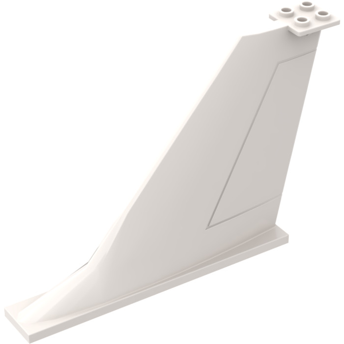 LEGO White Airplane Tail 2 x 12 x 8 with Rudder (54094) | Brick Owl ...