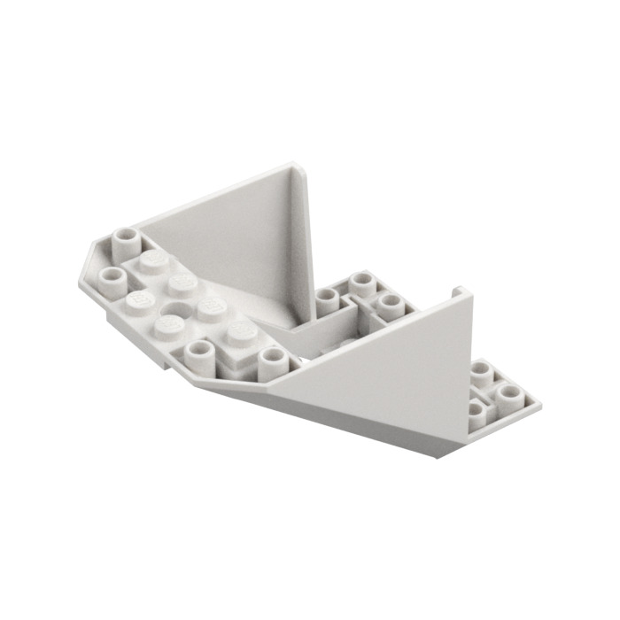 LEGO White Airple Tail 6 x 8 x 4 with Cut Out (5124) | Brick Owl