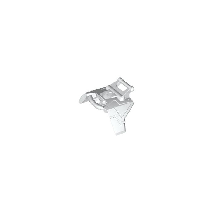 LEGO Armor with Angled Bar on Top and Straight Bar on Bottom (92223 ...