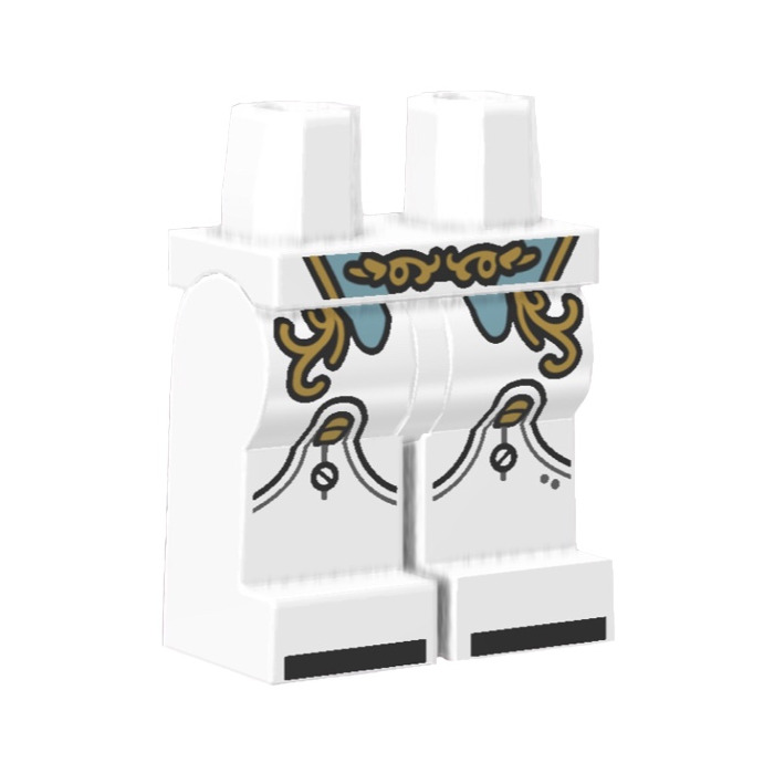 LEGO White Astrid with White Suit Minifigure Hips and Legs (10970 / ...