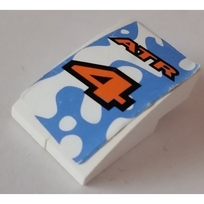 LEGO White "ATR 4" Stickered Assembly | Brick Owl - LEGO Marketplace