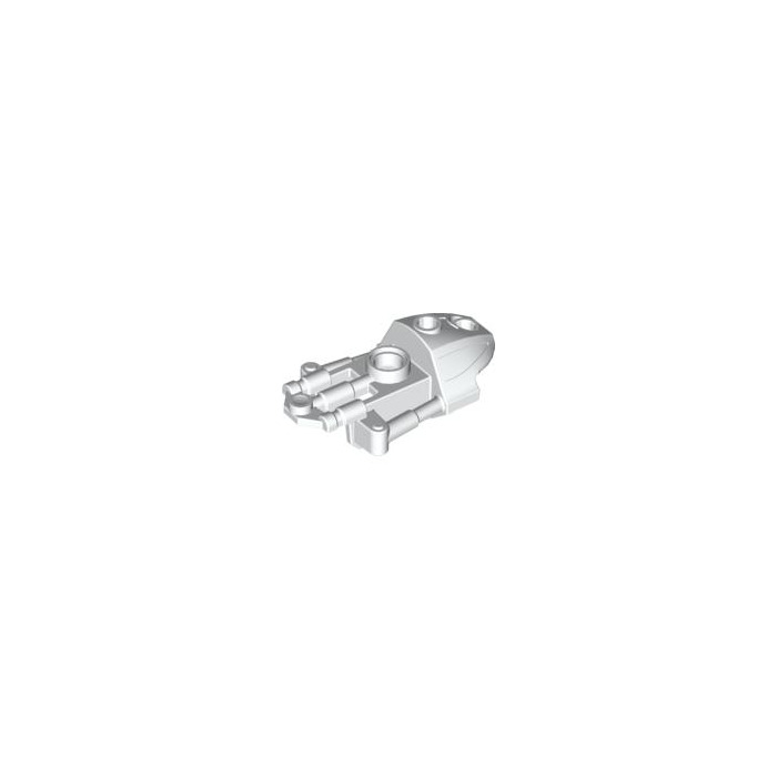 LEGO White Bionicle Toa Inika Thigh Cover (53543) | Brick Owl