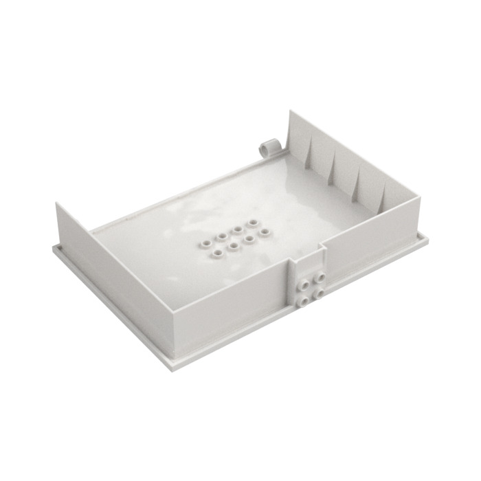 LEGO White Book Cover Half with Hinges (65196) | Brick Owl - LEGO ...