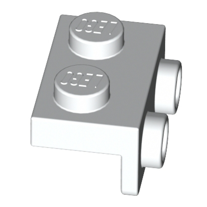 LEGO White Bracket 1 x 2 - 1 x 2 (99781) | Brick Owl - LEGO Marketplace