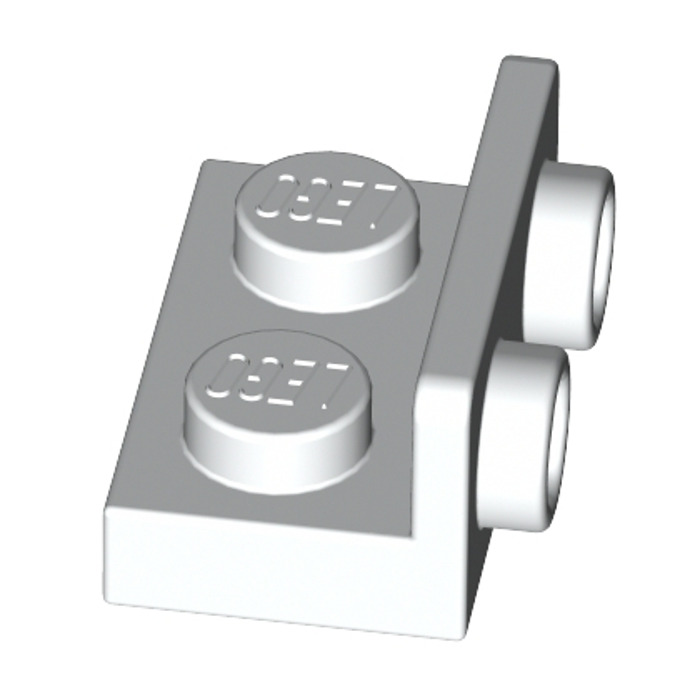 LEGO White Bracket 1 x 2 with 1 x 2 Up (99780) | Brick Owl - LEGO ...