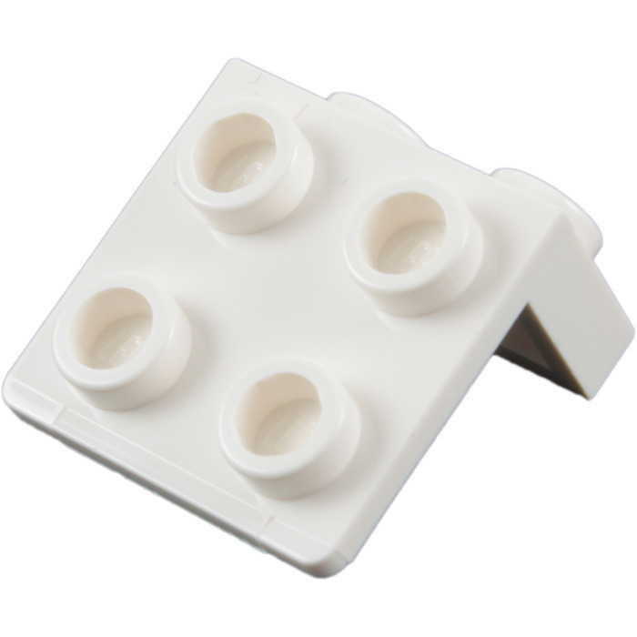 LEGO White Bracket 1 x 2 with 2 x 2 (21712 / 44728) | Brick Owl - LEGO ...