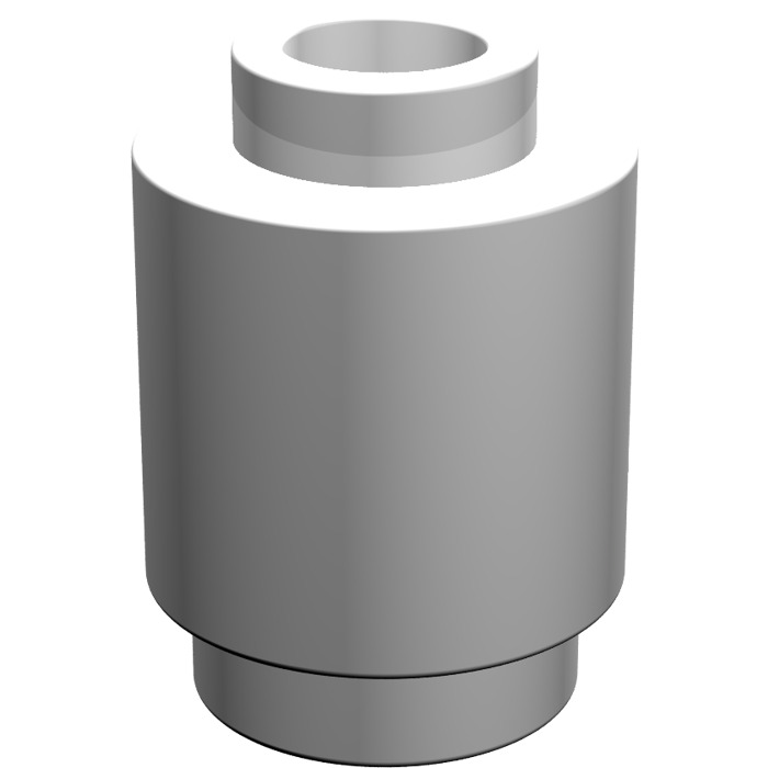 LEGO White Brick 1 x 1 Round with Open Stud (3062 / 35390) | Brick Owl ...