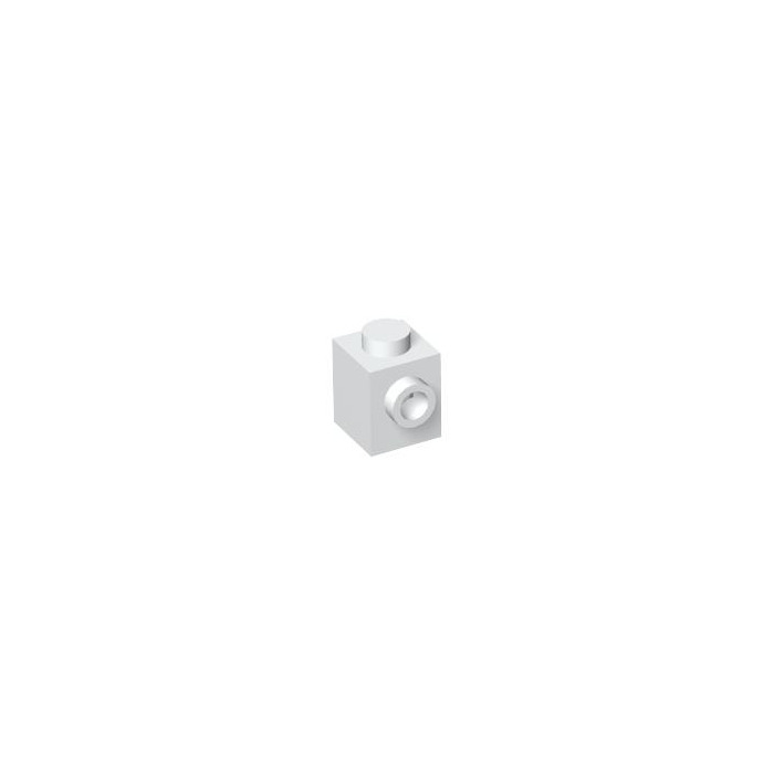 LEGO White Brick 1 x 1 with Stud on One Side (87087) | Brick Owl - LEGO ...
