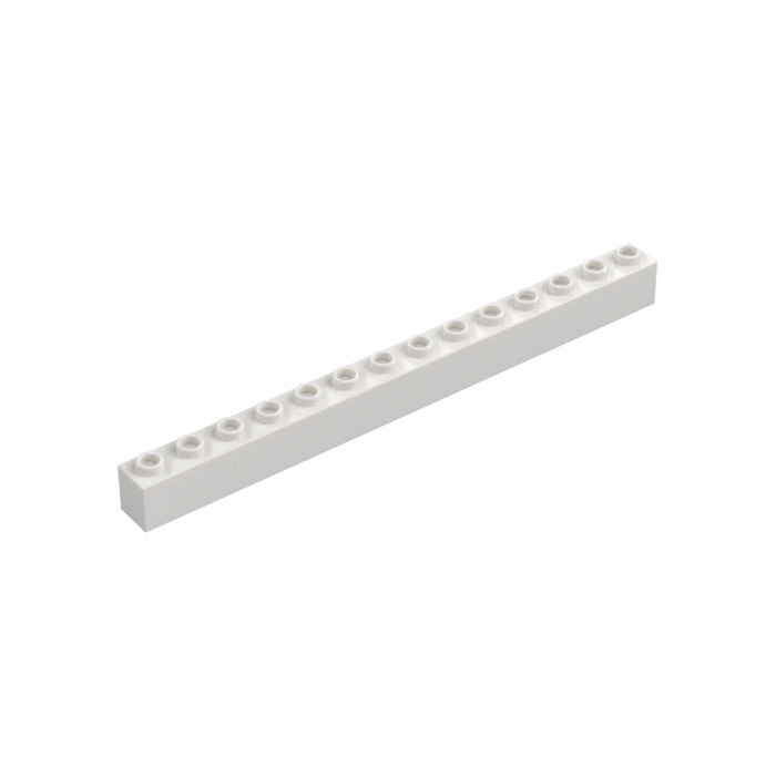 LEGO White Brick 1 x 14 with Channel (4217) | Brick Owl - LEGO Marketplace