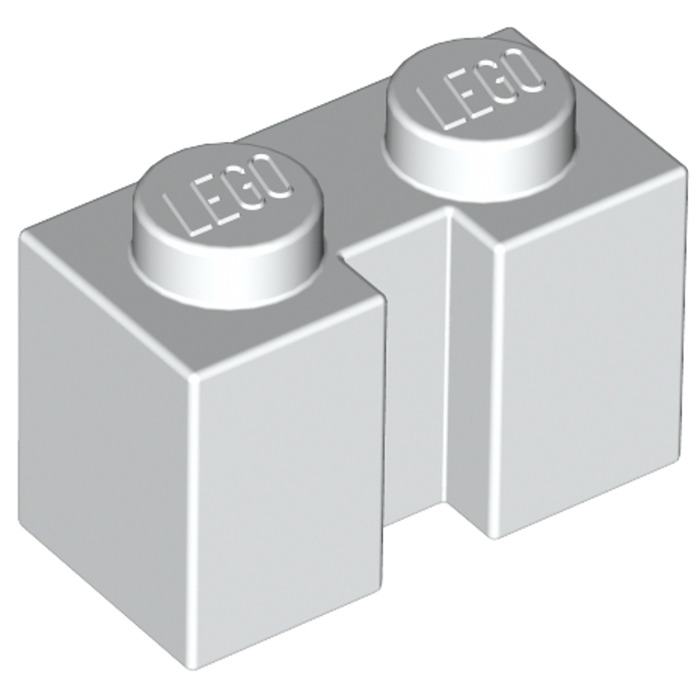 LEGO White Brick 1 x 2 with Groove (4216) | Brick Owl - LEGO Marketplace