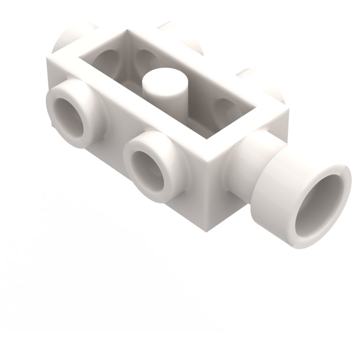 LEGO White Brick 1 x 2 x 0.7 with Studs on Sides (4595 / 8768) | Brick Owl