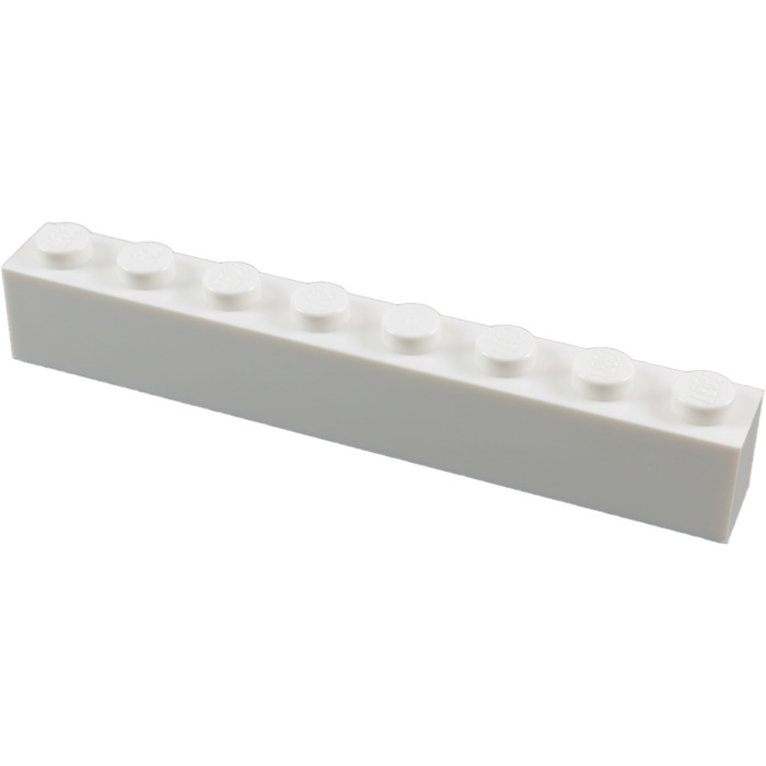LEGO White Brick 1 x 8 (3008) | Brick Owl - LEGO Marketplace