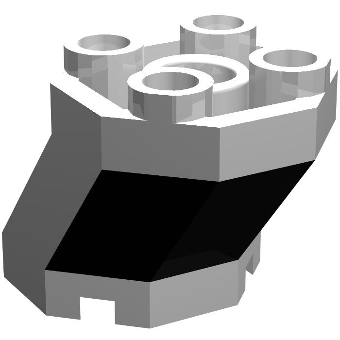 LEGO Brick 2 x 3 x 1.6 Octagonal Offset (6032) | Brick Owl - LEGO ...