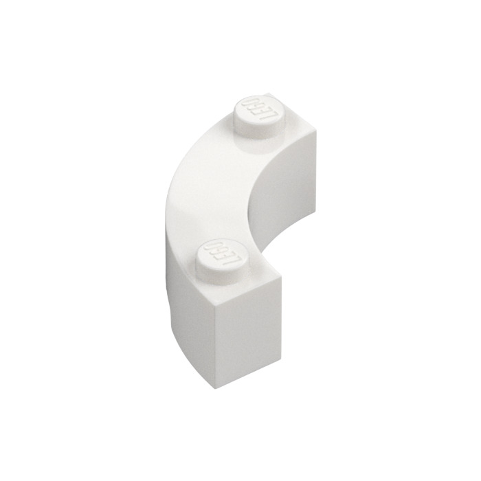 LEGO White Brick 3 x 3 Round Corner (5152) | Brick Owl - LEGO Marketplace