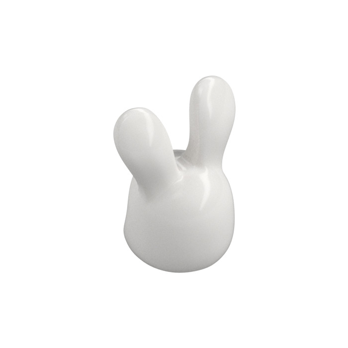 LEGO White Bunny Helmet with Long Ears (99244) | Brick Owl - LEGO ...