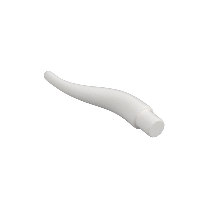 LEGO White Cattle Horn (Long) (13564) | Brick Owl - LEGO Marketplace