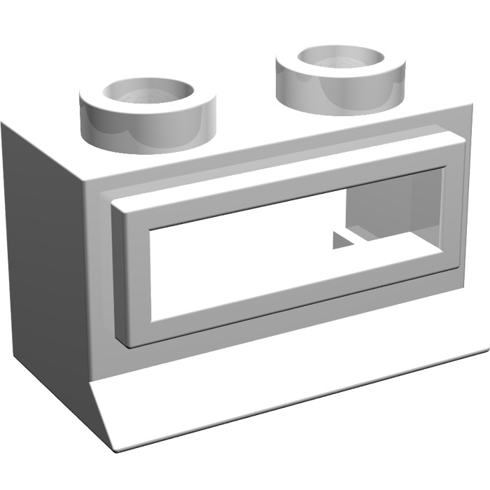 LEGO Classic Window 1 x 2 x 1 with Long Sill (without Glass) | Brick Owl
