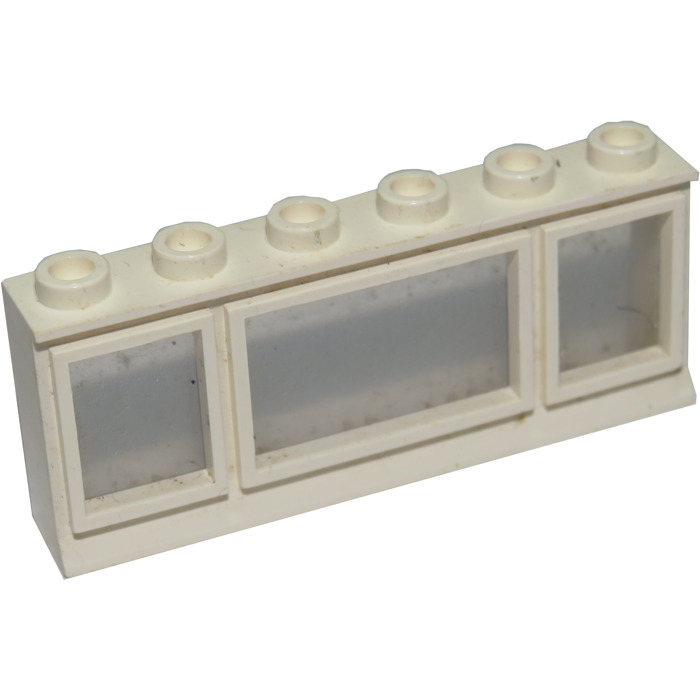 LEGO Classic Window 1 x 6 x 2 with Hollow Studs and Glass | Brick Owl ...