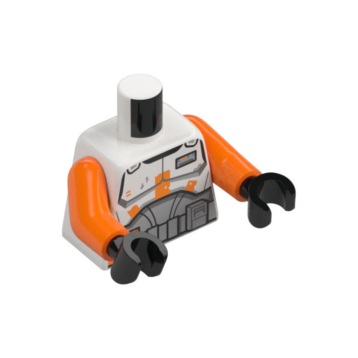 LEGO Commander Cody with Orange Visor Minifig Torso (973 / 76382 ...