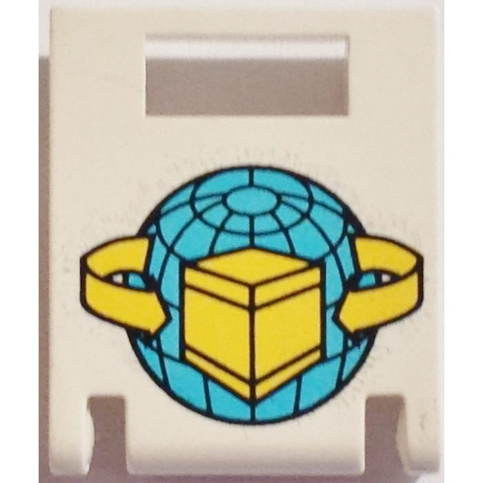 LEGO White Container Box 2 x 2 x 2 Door with Slot with Arrows, Box and ...