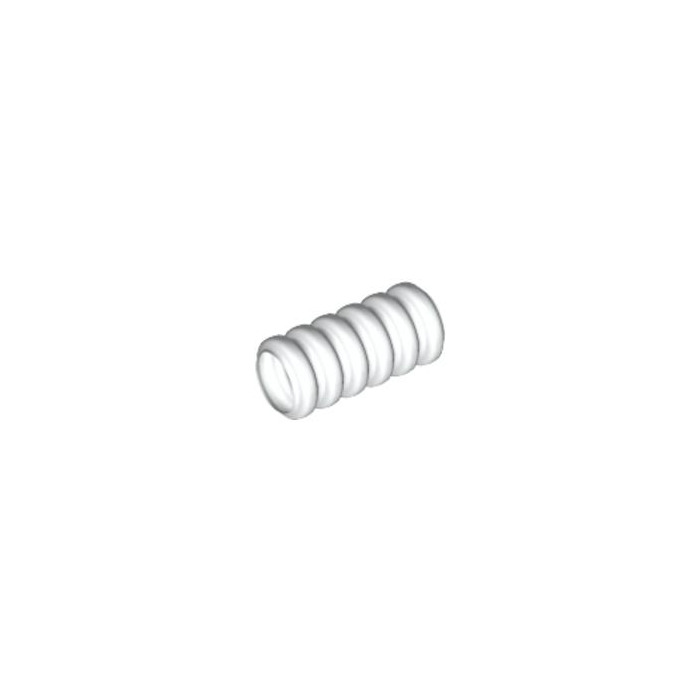 LEGO White Corrugated Hose 1.6 cm (2 Studs) (57713 / 72504) | Brick Owl ...
