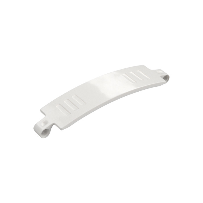 LEGO White Curved Panel 3 x 13 with Pin Holes (18944 / 28923) | Brick Owl