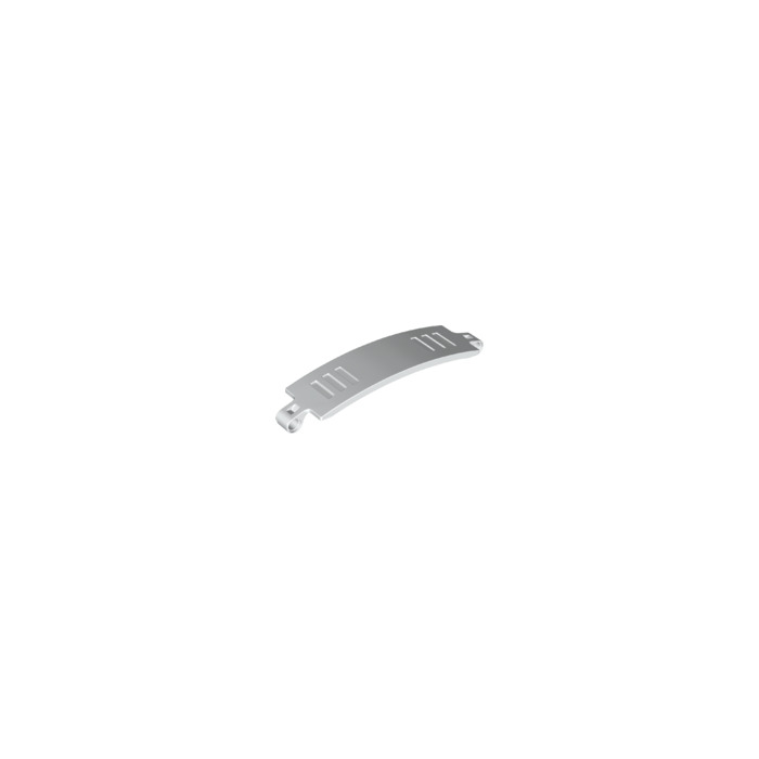 LEGO White Curved Panel 3 x 13 with Pin Holes (18944 / 28923) | Brick Owl