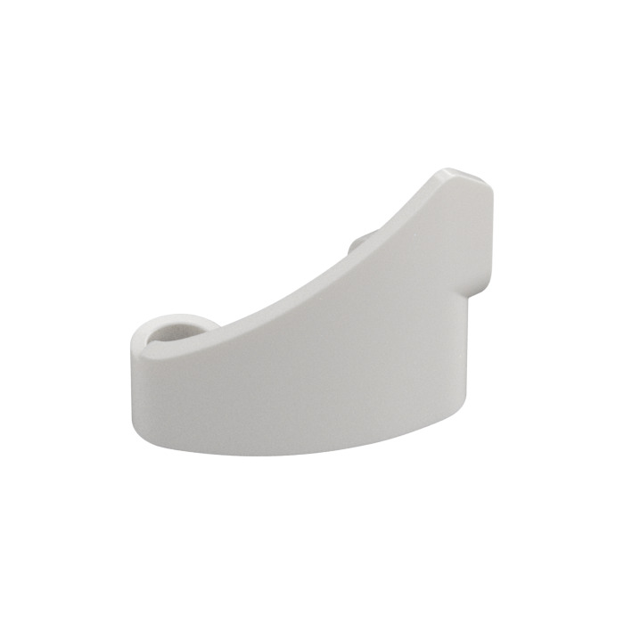 LEGO White Curved Panel 9 Left (2395) | Brick Owl