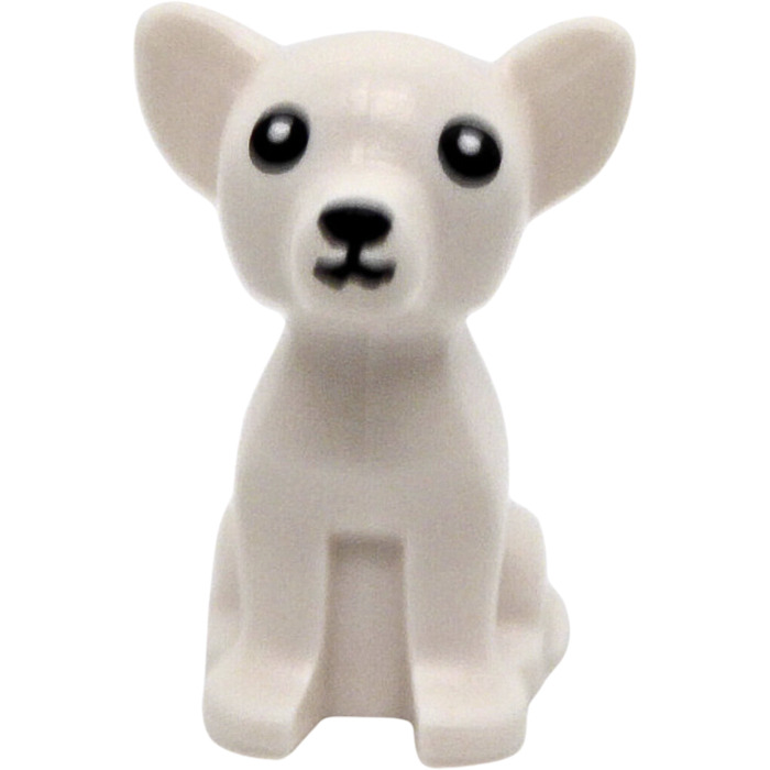 LEGO Hvit Hund - Chihuahua (13368 / 101026) | Brick Owl - LEGO Markedsplass