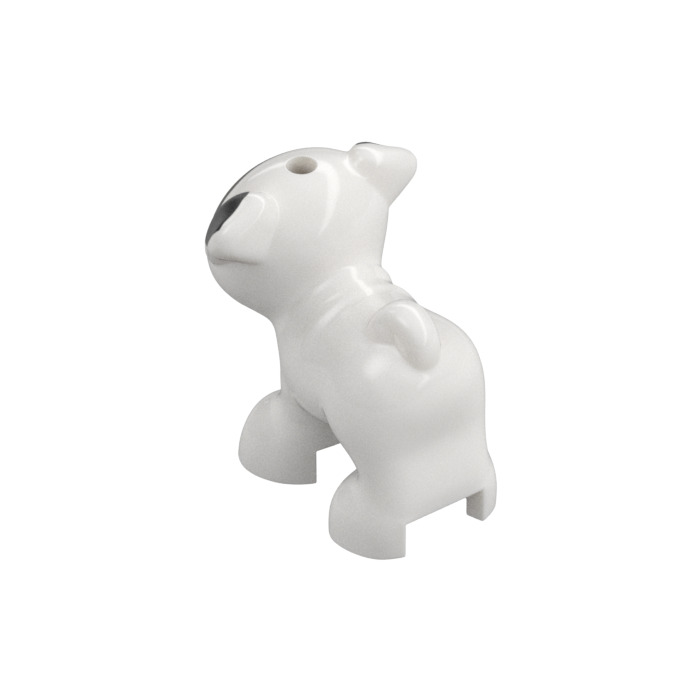 LEGO White Dog - Pug with Space Helmet (24111 / 107651) | Brick Owl ...