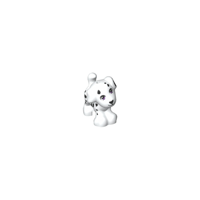 LEGO White Dog - Puppy with Dalmatian Spots (21099 / 93088) | Brick Owl ...