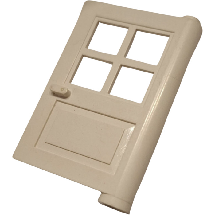 LEGO Door 1 x 4 x 5 with 4 Panes with 1 Point on Pivot | Brick Owl ...