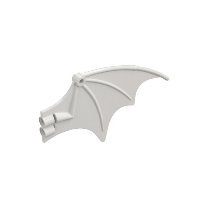 LEGO White Dragon Wing 13 x 8 (23989) | Brick Owl - LEGO Marketplace