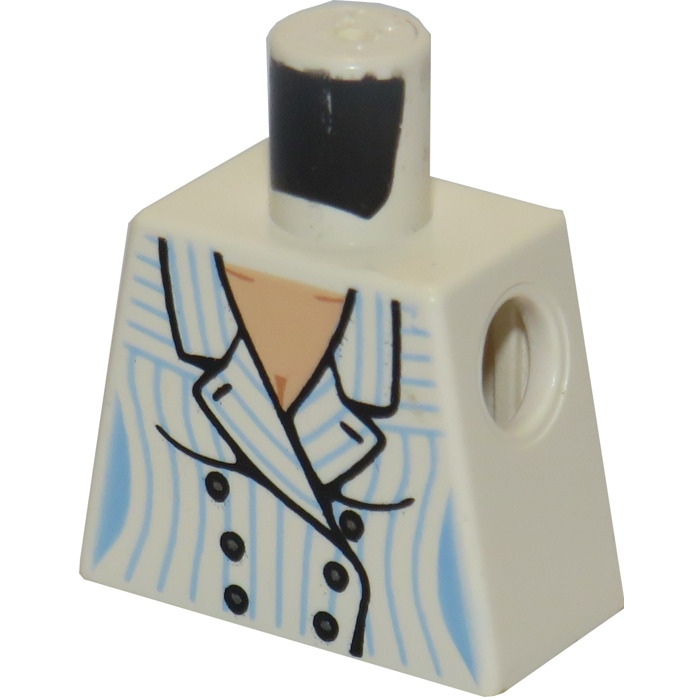 LEGO White Elsa Schneider Torso without Arms (973) | Brick Owl - LEGO ...