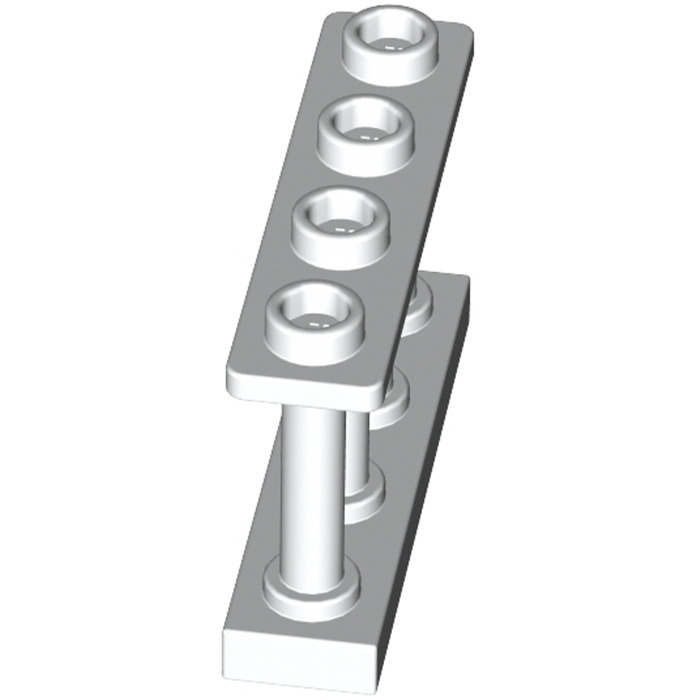 LEGO White Fence Spindled 1 x 4 x 2 with 4 Top Studs (15332) | Brick ...