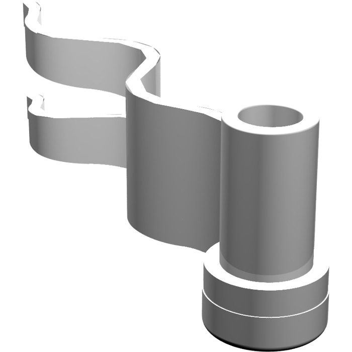 LEGO White Flag 1 x 4 Streamer with Right Wave (4495) | Brick Owl ...