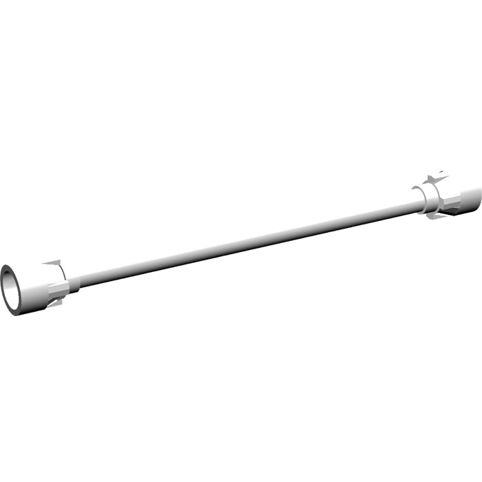 LEGO White Flexible Hose 8.5 with Tabbed Ends (6211) | Brick Owl - LEGO ...