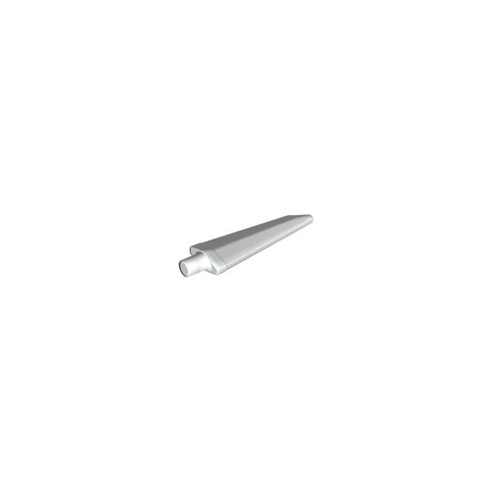 LEGO White Flexible Spike Blade with Bar End (64727) | Brick Owl