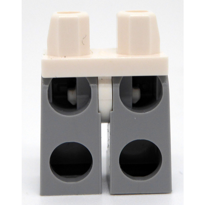 LEGO White Gray Squadron Pilot Minifigure Hips and Legs (18075 / 73200 ...
