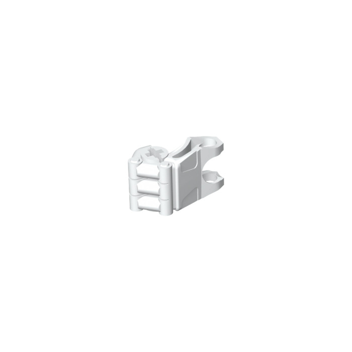 LEGO White Hand with Joint Socket and Axle Hole with 3 Fingers (64251 ...
