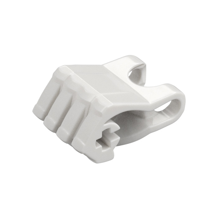 LEGO White Hand with Joint Socket and Axle Hole with 4 Fingers (93575 ...