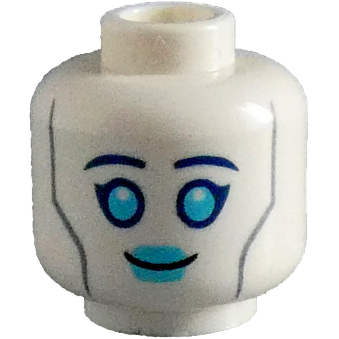 LEGO Head with Blue Eyes and Mouth (3274) | Brick Owl - LEGO Marketplace