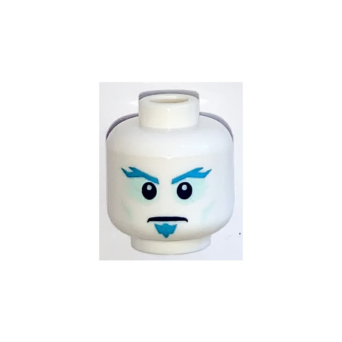 LEGO Head with Dark Azure eyebrows (3626) | Brick Owl - LEGO Marketplace