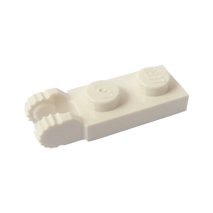 LEGO White Hinge Plate 1 x 2 with Dual Fingers (44302 / 54657) | Brick ...