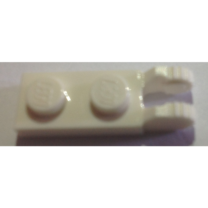 LEGO White Hinge Plate 1 x 2 with Dual Fingers (44302 / 54657) | Brick ...
