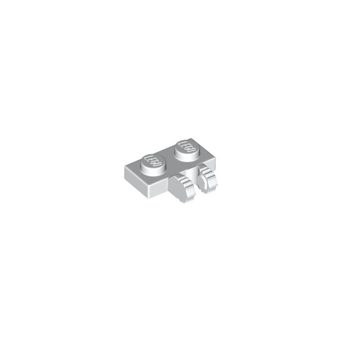 LEGO White Hinge Plate 1 x 2 with Dual Fingers (50340 / 60471) | Brick ...