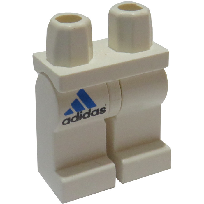 LEGO White Hips and Legs with Adidas Logo (3815 / 84417) | Brick Owl ...